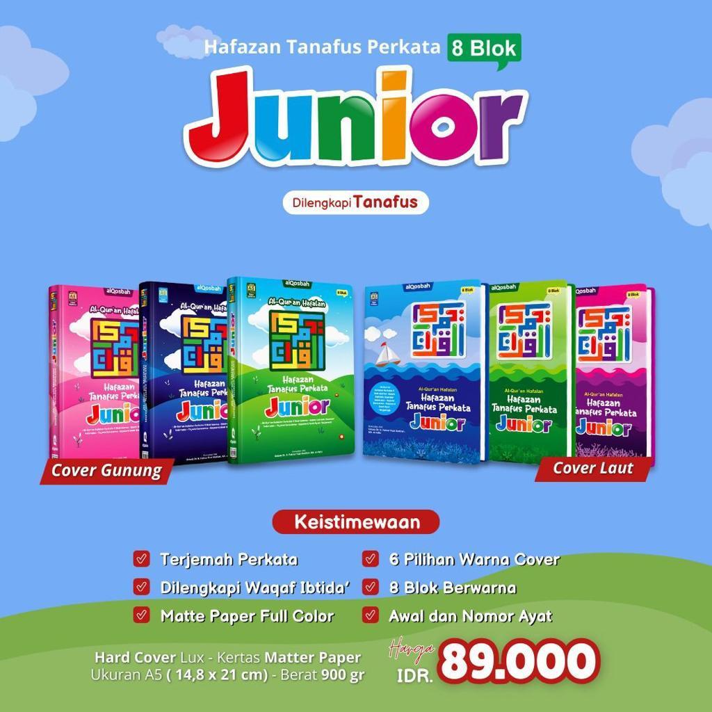 Alquran Memorizing Hafazan Junior 8 Word Blocks A5 Medium แปลสี Tajwid ...