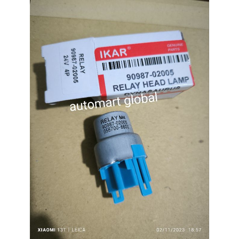 รีเลย์ไฟ 125ht 24volt 90987-02005 | Shopee Thailand