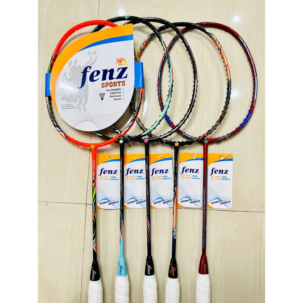 ไม้แบดมินตัน Fenz Nano Force 5 ดั้งเดิม | Shopee Thailand