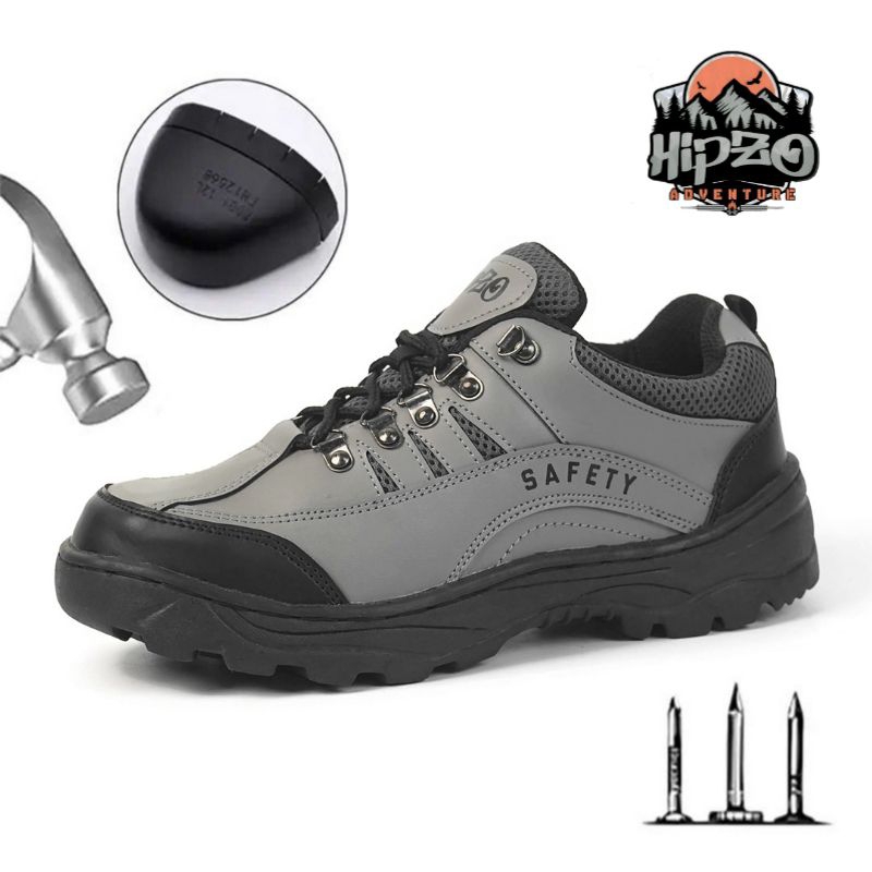 100% Original Iron Toe รองเท้านิรภัยผู้ชาย Hipzo M061 สําหรับผู้ชาย ...