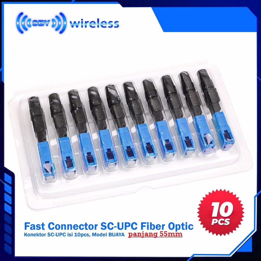 Fast Connector SC 55 /UPC Fiberoptic / Connector SC/UPC FTTH Singlemode ...