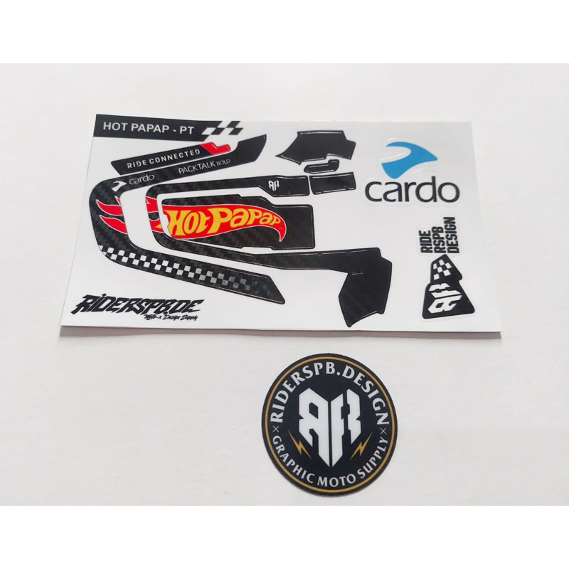 สติกเกอร์ PAPAP PT - STICKER DECAL SKINCOVER GARSKIN INTERCOM PACKTALK ...