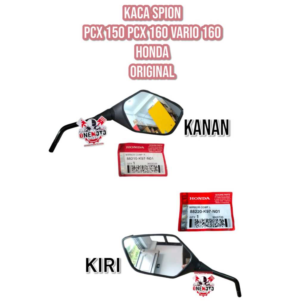 กระจกมองหลังซ้ายขวา PCX 150 PCX 160 VARIO 160 HONDA ของแท้ 88220-K97-N01 88210-K97-N01 | Shopee ...