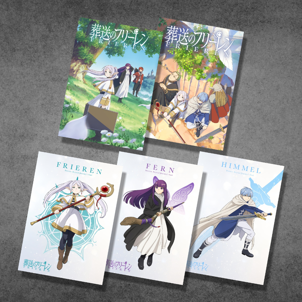 A4 Anime Sousou no Frieren Poster Collection - Fern Stark Himmel ...