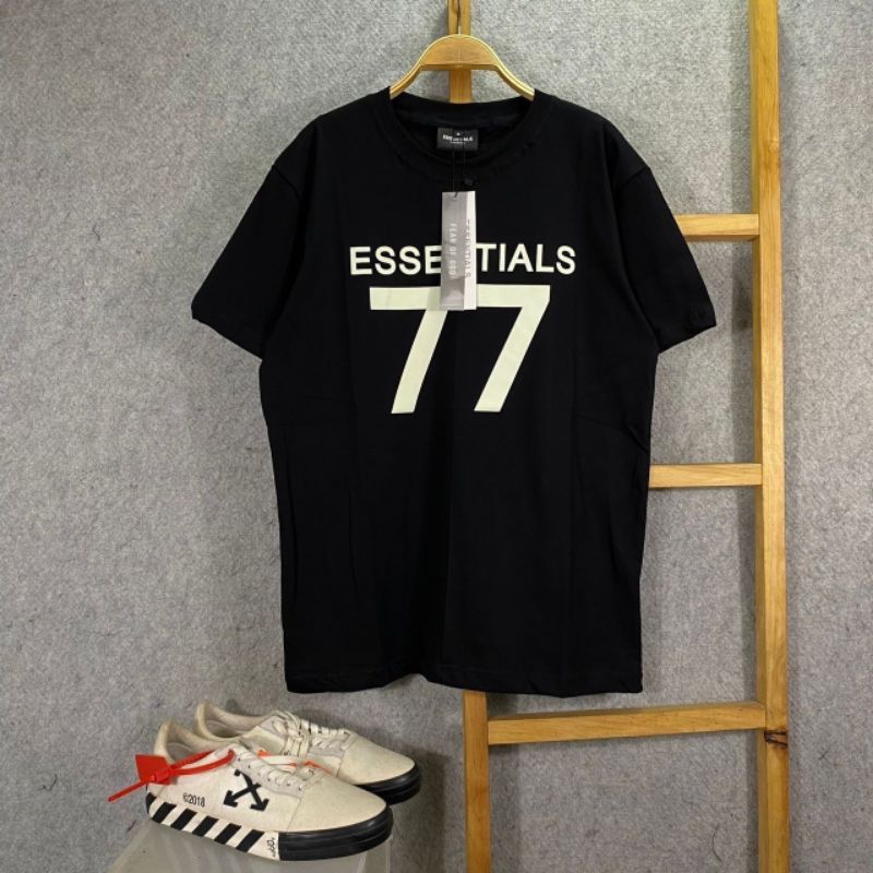 เสื้อยืด ESSENTIALS 77 FULL TAG IMPORT | Shopee Thailand