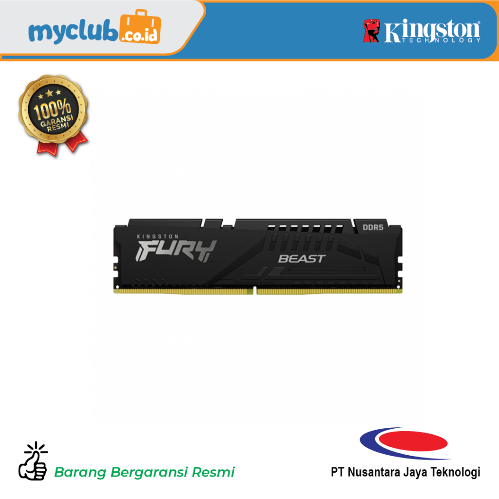 Kingston FURY Beast DDR5 8GB (1x8GB) [KF552C40BB-8] | Shopee Thailand