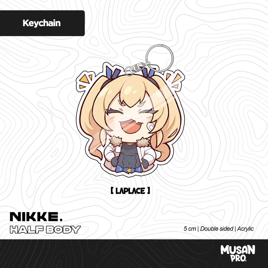 พวงกุญแจ NIKKE - Rapi - Laplace - Nihilister - หมวกกันน ็ อค - Modernia ...