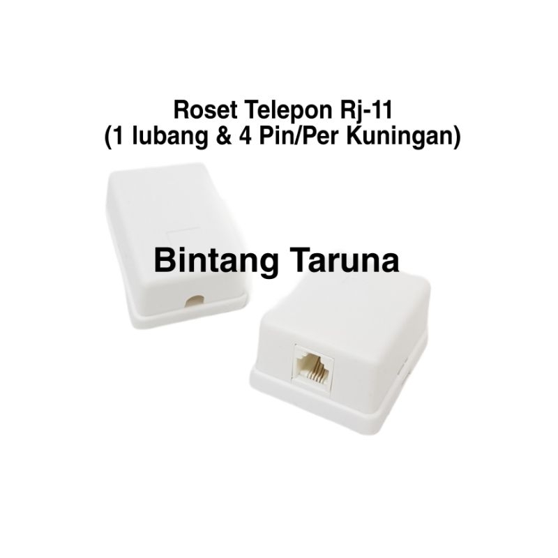 Rj-11 โทรศัพท์ rosette โทรศัพท์บ้าน 1 หลุม rosette rj-11 1 หลุม Rj11 ...