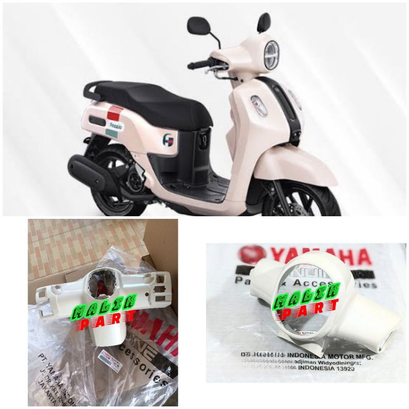 Putih Smooth BODY FAZZIO 125 White CREAM ของแท้ YAMAHA | Shopee Thailand