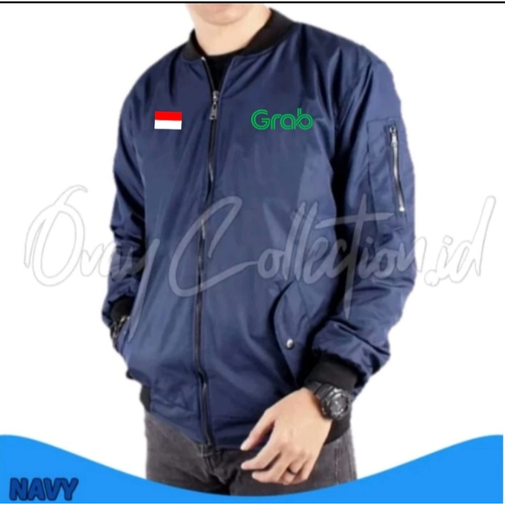 ล่าสุด jakey Ojol Grab Jacket กันน้ํา - jakey Driver Ojol Grab เย็บปัก ...