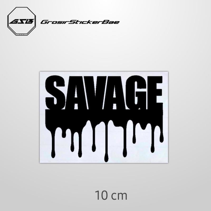 Savage Sticker ตัดสติ๊กเกอร์มอเตอร์ไซค์และจุดรถยนต์ | Shopee Thailand