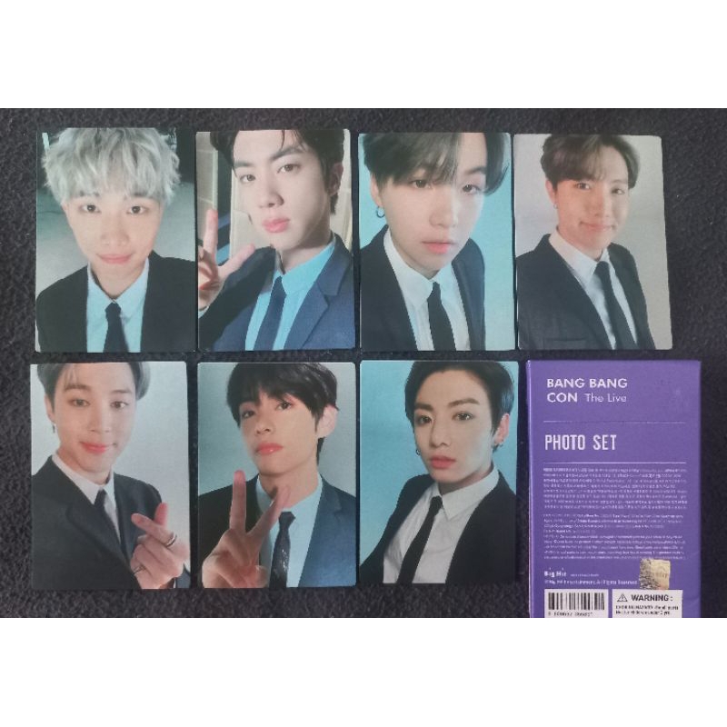 โฟโต้การ์ด MPC BTS Unofficial Bang Bang Con ขนาดเล็ก | Shopee Thailand