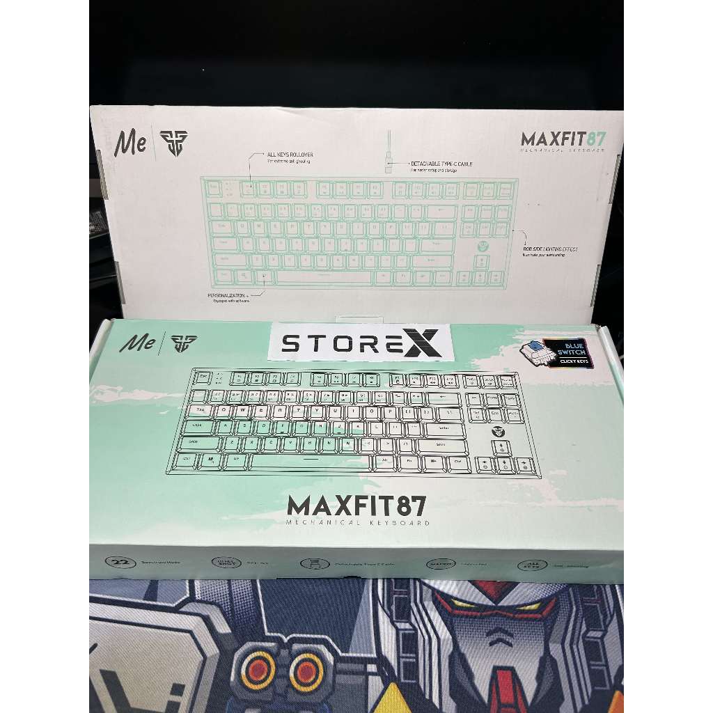 FANTECH คีย์บอร์ด MAXPOWER MK856 Maxfit87 Mint Mechanical Gaming ...