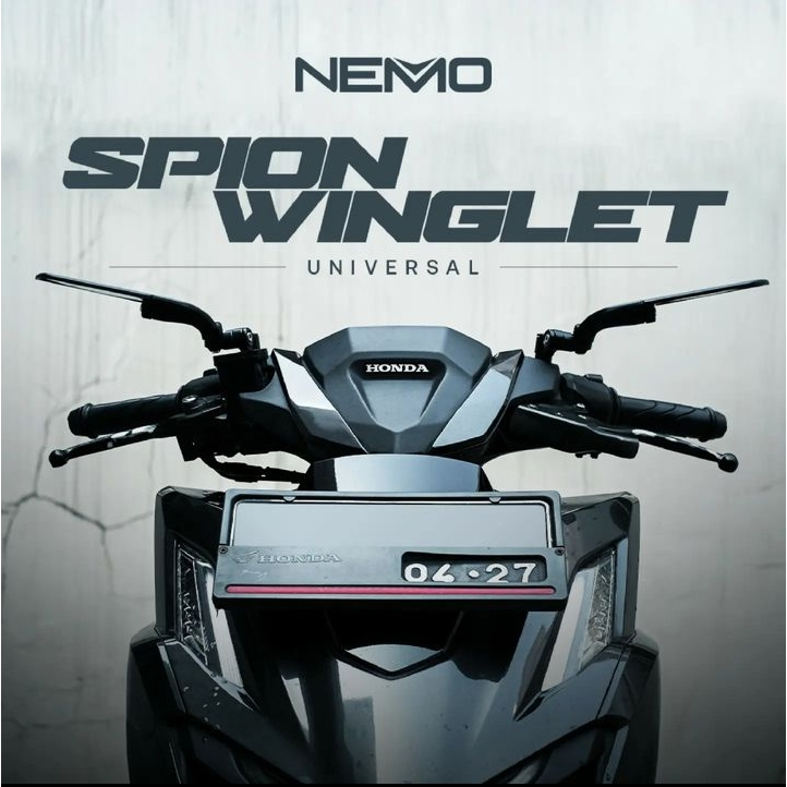 Winglet NEMO AEROX NMAX VARIO BEAT PCX NEMO กระจกมองข้าง ของแท้ สากล | Shopee Thailand