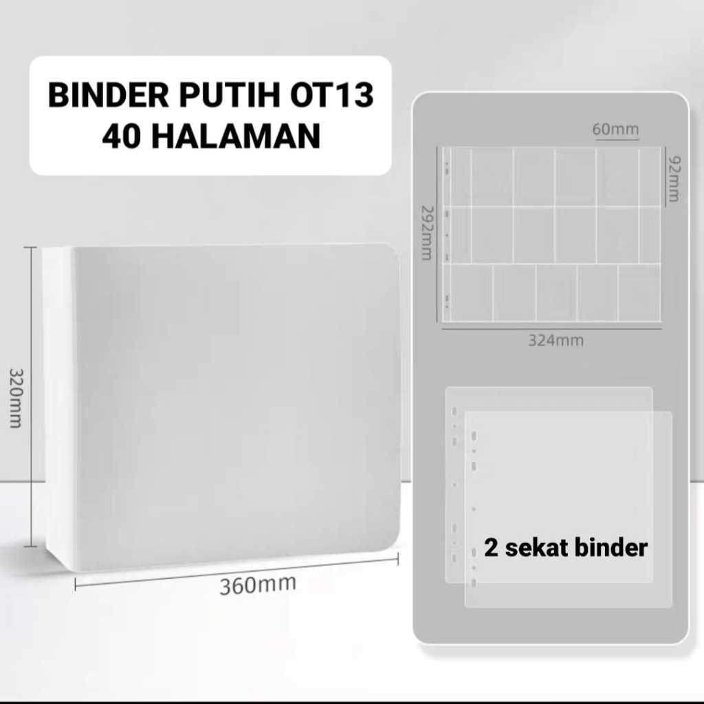 Archivalpro BINDER PHOTOCARD KPOP | Refill Sleeve Binder (OT5 OT7 OT8 ...