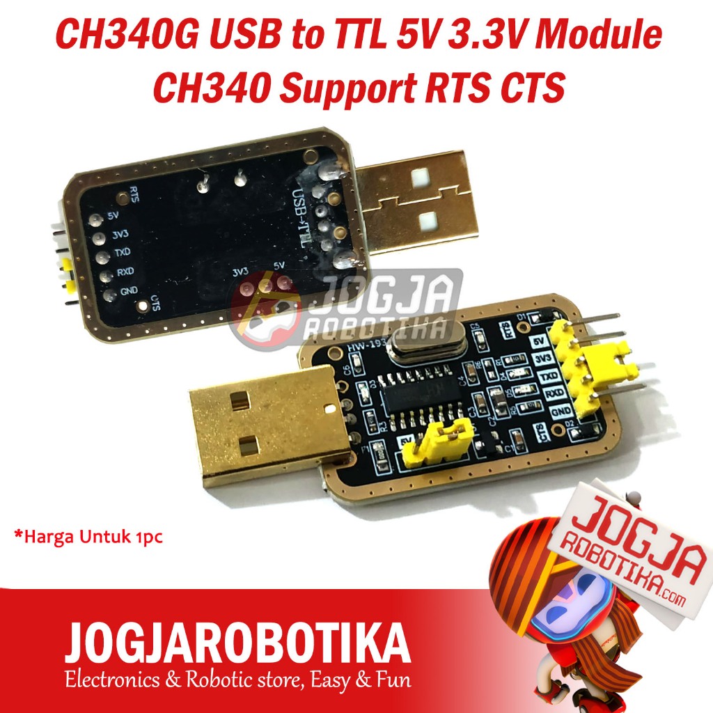 Ch340g USB to Series TTL UART 5V 3.3V โมดูลรองรับ RTS CTS | Shopee Thailand