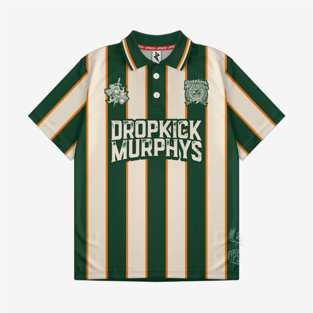Dropkick Murphys Retro Jersey Dryfit Futsal Football Sports Band เสื้อ ...
