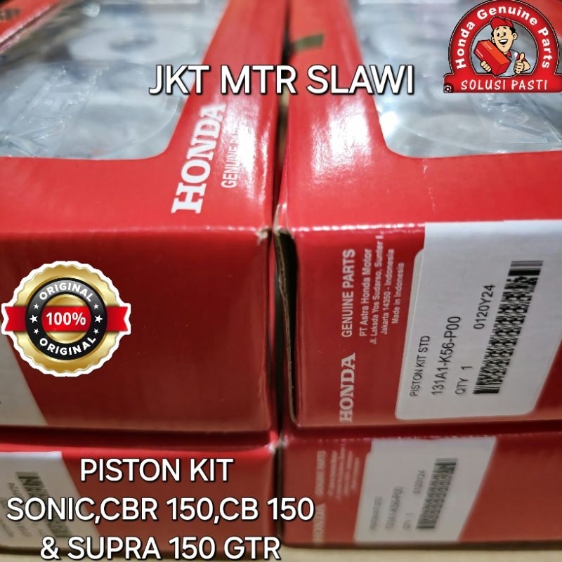 ชุดลูกสูบ แหวนปากกา โซนิค ครบชุด 150 led cb 150 cbr 150 led supra gtr ...