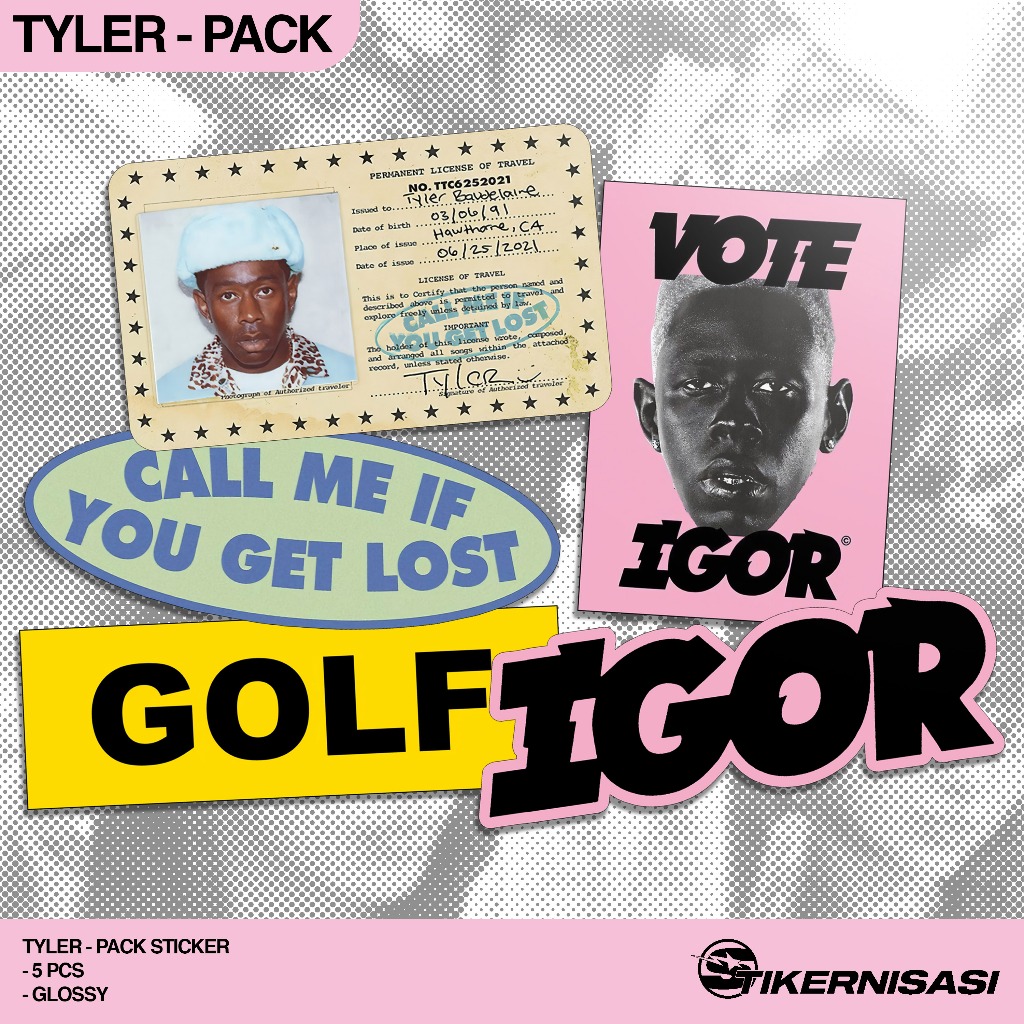 สติ๊กเกอร์ Tyler The Creator | Shopee Thailand