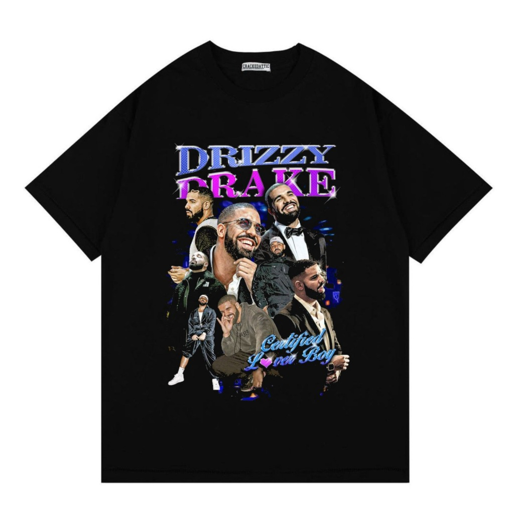 Drizzy DRAKE PEAK MARKET VINTAGE เสื ้ อยืดโอเวอร ์ ไซส ์ | Shopee Thailand
