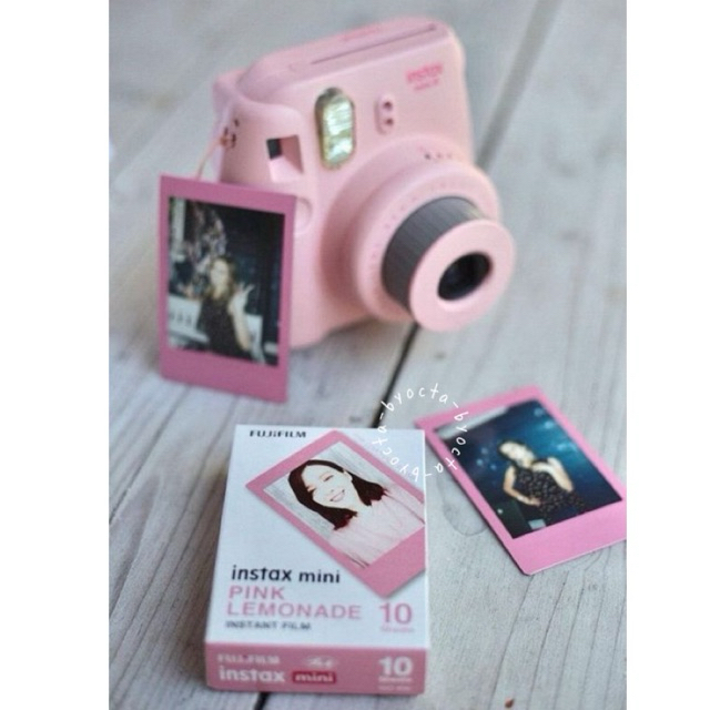 Fujifilm Instax Paper Pink Lemonade - Mini Paper Refill - เนื้อหาโพลา ...