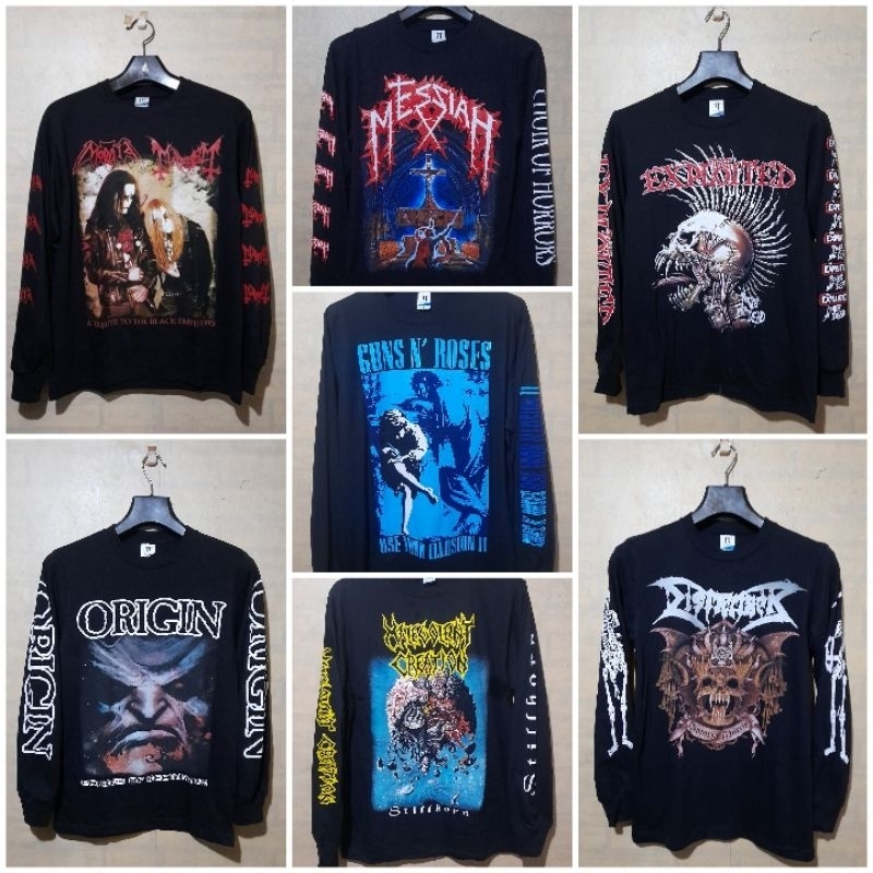 Origin Band T-Shirt/MESSIAH/CRYPTOPSY/EXPLOITED/DISMEMBER/AUTOPSY/DYING ...