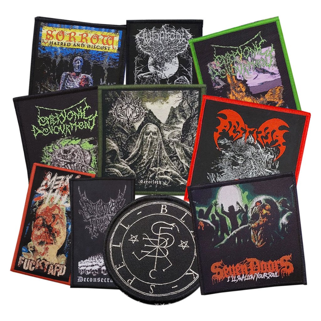 Patch - SORROW/AUTOPHAGY/EMBRYONIC DEVOURMENT/MET SHITS/NAGLFAR/PESTIFER/EMBODIGED TORMENT/BLACK ...