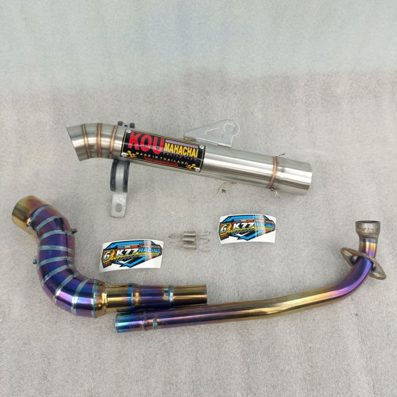 1ชุด ของคุณมหาชัย ท่อผ่าเปิด Xrm 125/Xrm 110 Wave 125 Wave 100/110/115 ...