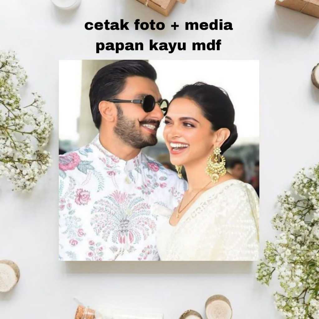 Kayu Photo Print UK 12R Box (20X20)+Board MEDIA/MDF Wood | Shopee Thailand