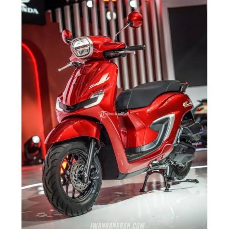 Merah (จ่ายตรงจุด) Striping Honda Stylo 160 2024 สติ๊กเกอร์สีแดงเคลือบ ...