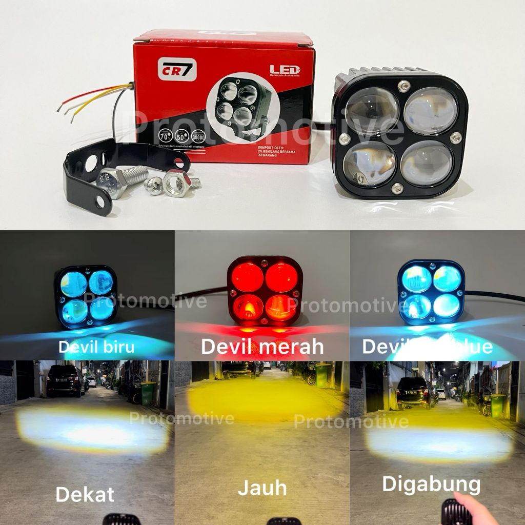 MATA CR7 เลเซอร์ยิงแสง 4 ตาบวก Devil Eye Original CS1077 สแตนเลส ...