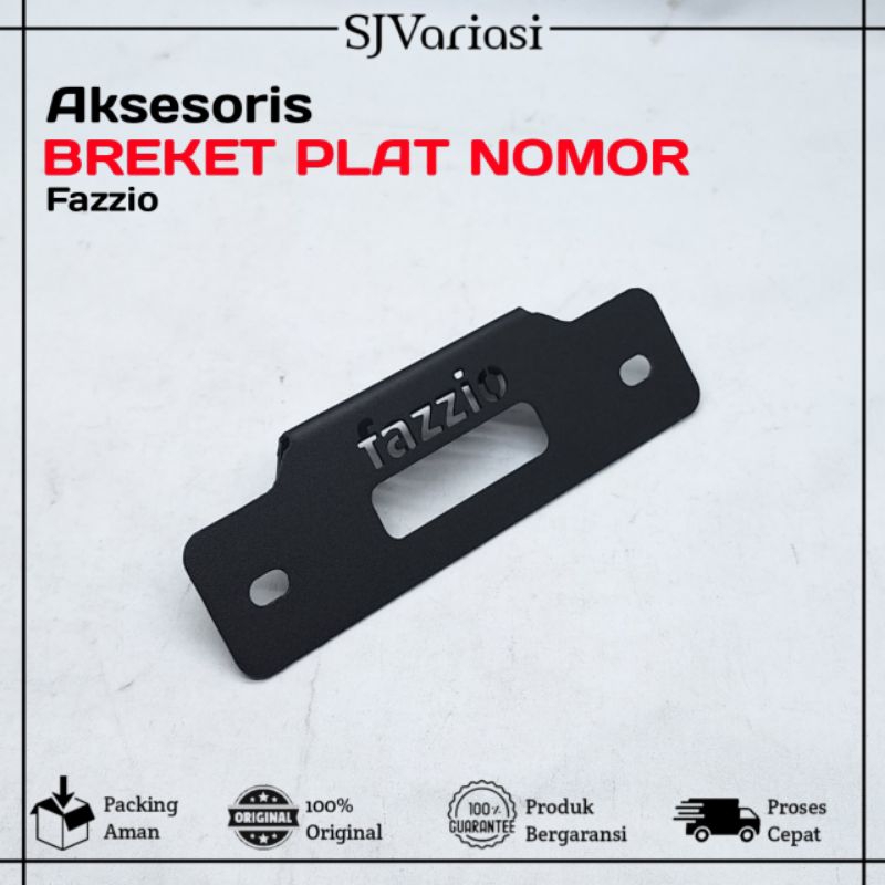 Yamaha Fazzio Number Plate Bracket | Shopee Thailand