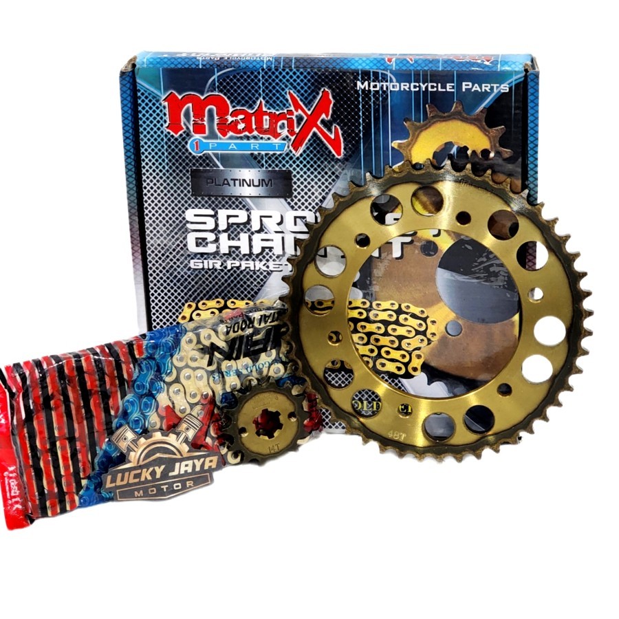 Gearset Girset Chainkit Chain Gear set ใหม่ R15 Led R 15 V3 Vixion R ...