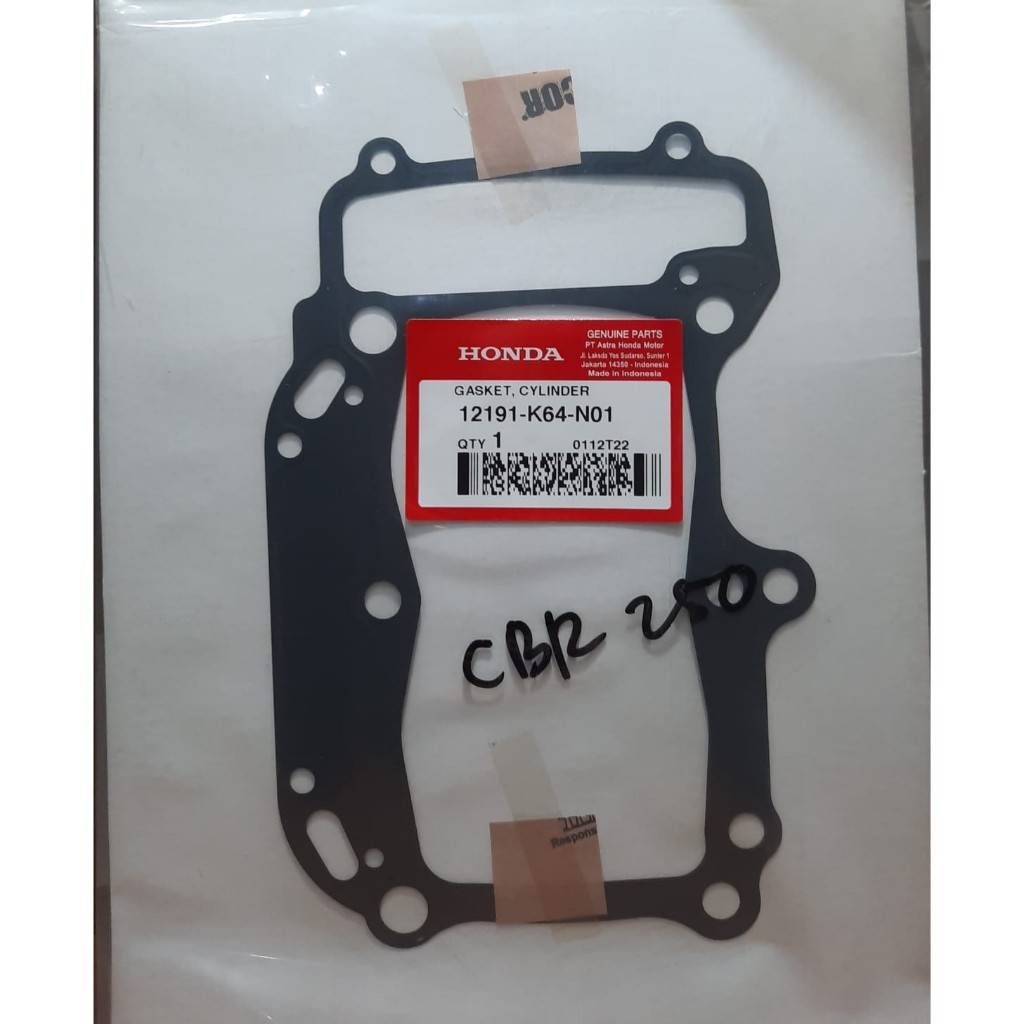 บล ็ อกบรรจุ Piston/PACKING ภายใต ้ HONDA CBR 250 รหัส 12191-K64-N01 ...