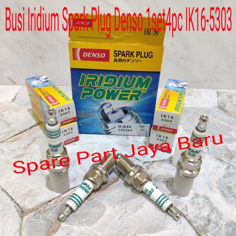 Iridium Spark Plug Denso ชุด Ford Laser Ghia 1.6 1.8 IK16 Original IK16 ...