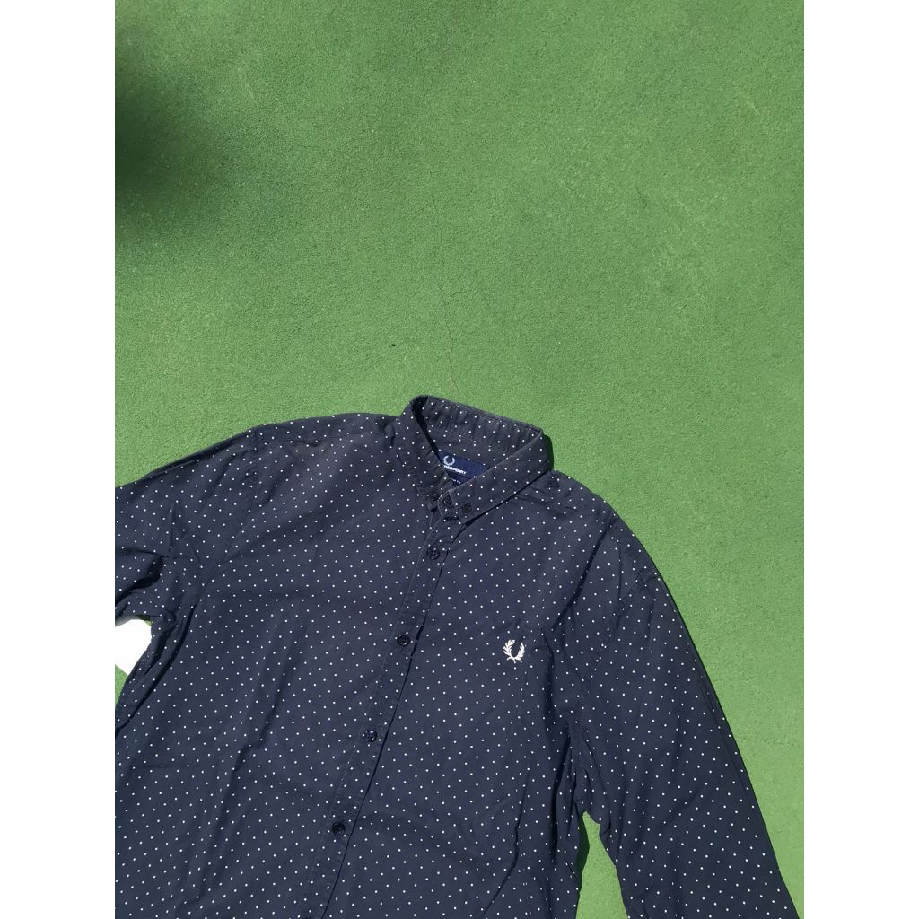 เสื้อเชิ้ต KEMEJA Fred perry | Shopee Thailand