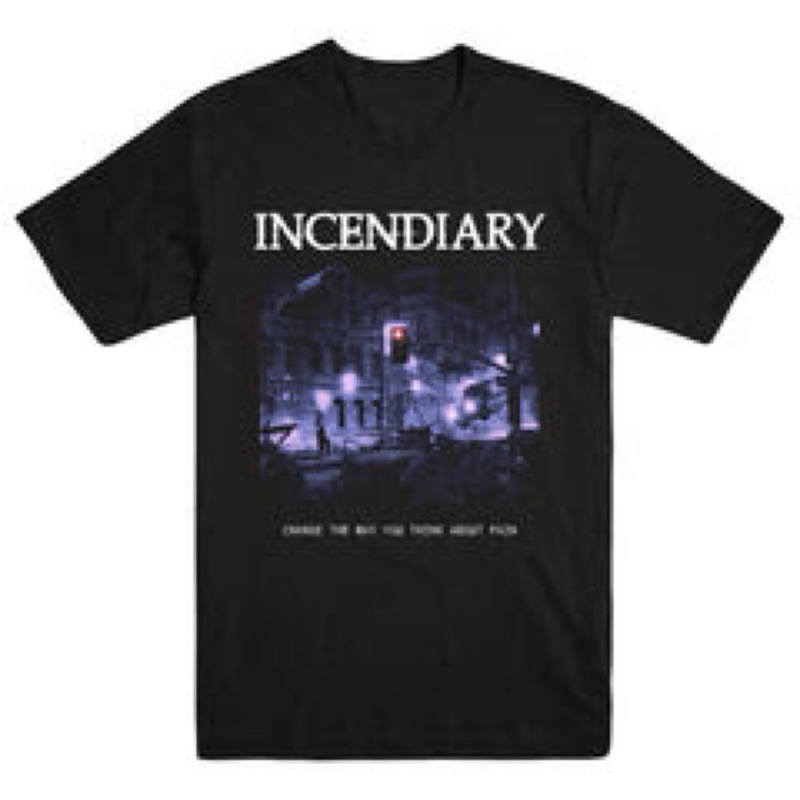 เสื้อยืด BAND OFFICIAL INCENDIARY - CHANGE THE WAY | Shopee Thailand