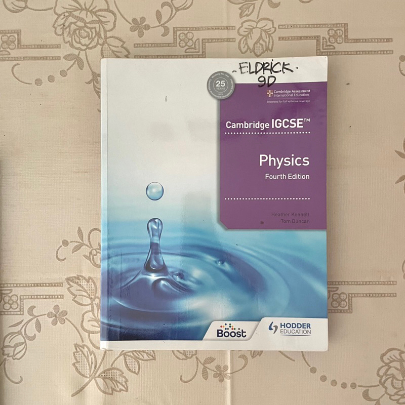 Cambridge IGCSE Physics Fourth Edition [อ่านคําอธิบาย] | Shopee Thailand