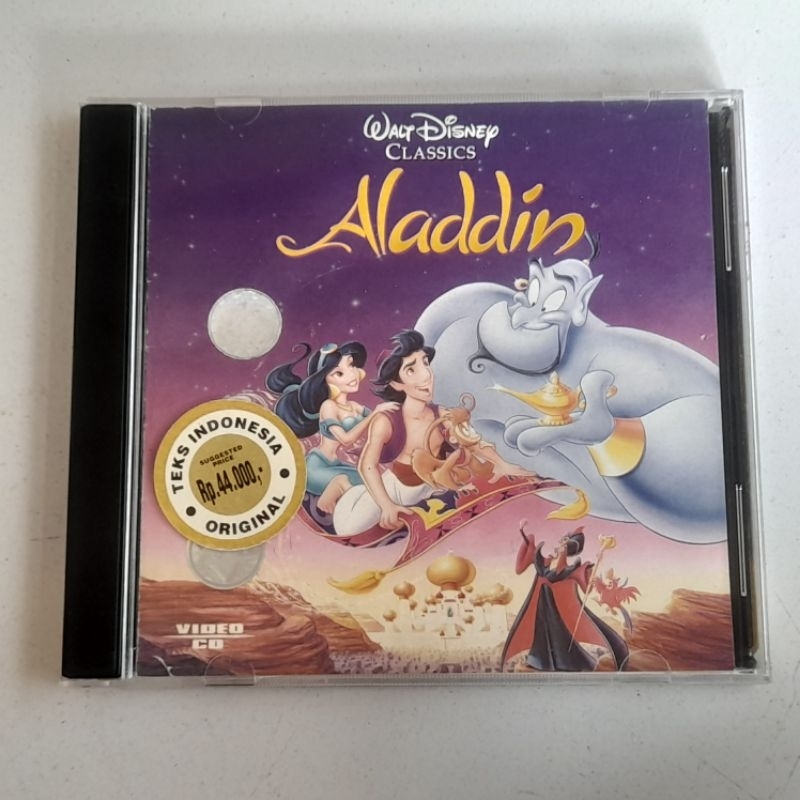 Vcd Aladdin Walt Disney Classics 2 Disc ORIGINAL Vision VideoCD ...