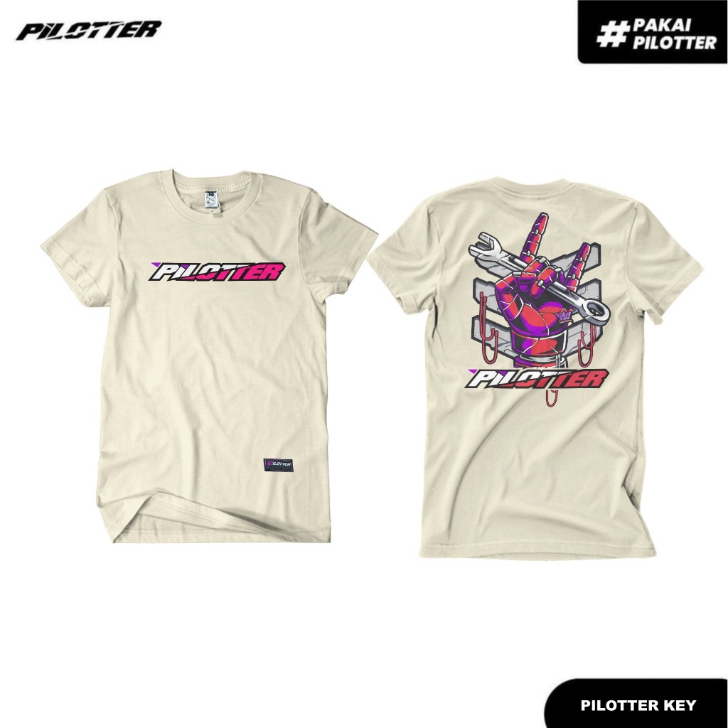Lokal Key PILOTTER เสื้อยืดฟรีใหม่ล่าสุด STICKERS เสื้อยืดผู้ชายผู้หญิง ...