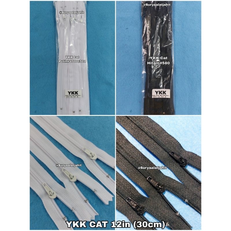 สี YKK ซิป ขนาด 12in FRC-32 = rp. 24,500/1 โหล | Shopee Thailand