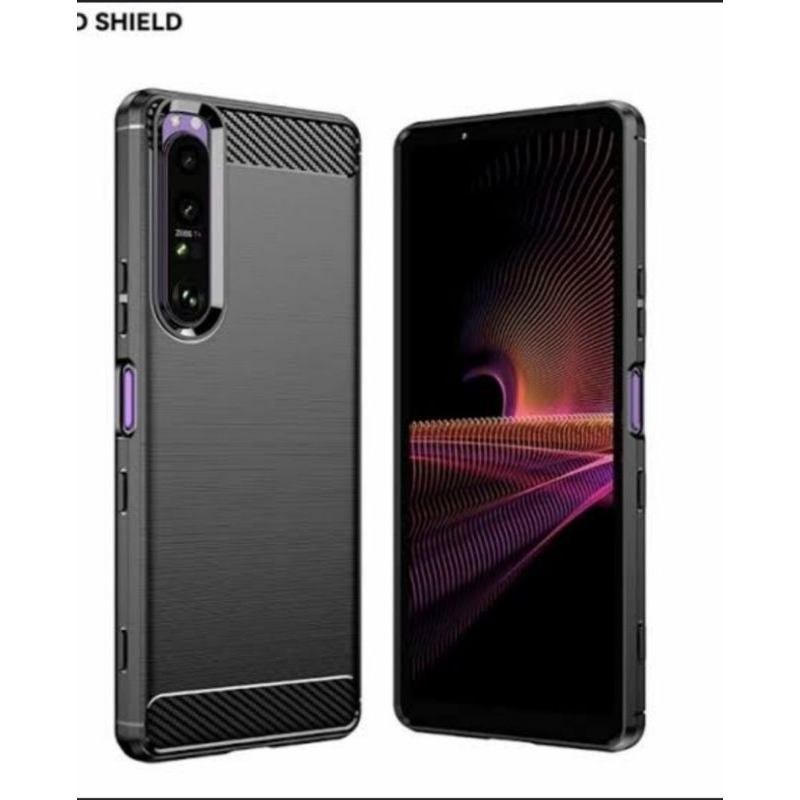 ซอฟท์เคสคาร์บอนต้นฉบับ sony Xperia 1 ii Mark 2 docomo au SoftBank และ ...