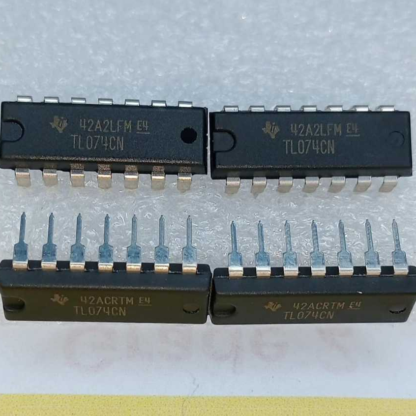 IC TL074CN LOW NOISE JFET-INPUT QUAD OPERATIONAL AMPLIFIER TEXAS ...