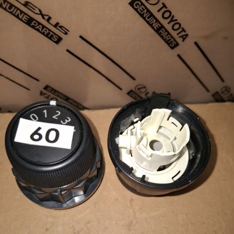 ปุ่มหมุนเปิด / OF / SPEED AC TOYOTA YARIS VIOS ETIOS SIENTA. ต้นฉบับ ...