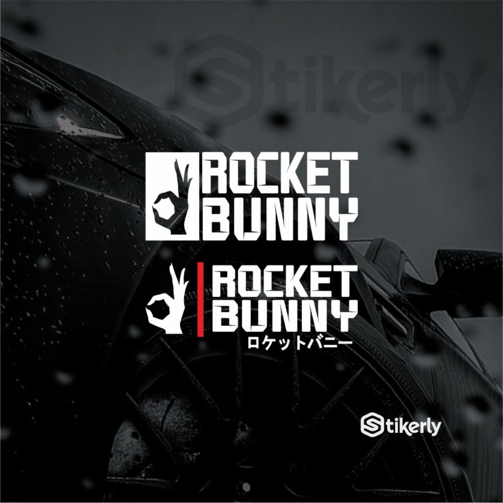 Rocket Bunny Sticker แท่งตัดไฟขนาดเล็ก | Shopee Thailand