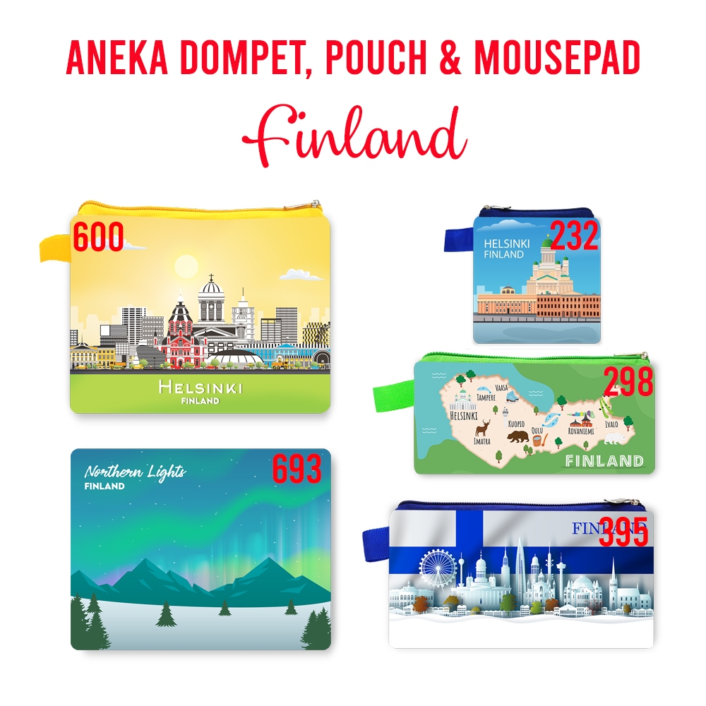 Finland Wallet Landmark ของที่ระลึกของที่ระลึกโดย Mini Wallet Country ...