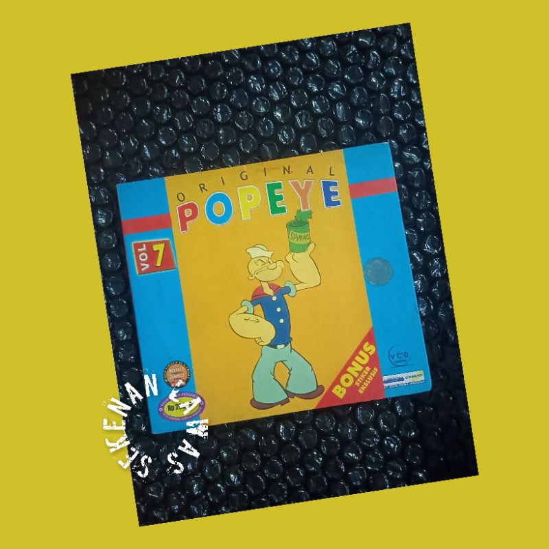 Vcd Popeye Vol.7 /Original/Dubbing Indonesia/Good | Shopee Thailand