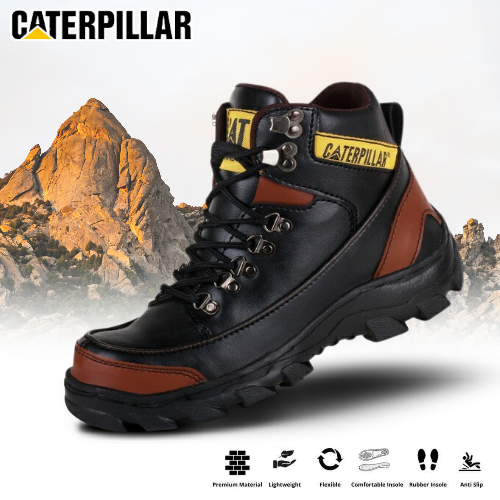 รองเท้านิรภัยผู้ชาย Caterpillar ARGON Sepi Iron Toe Cat Work Project ...