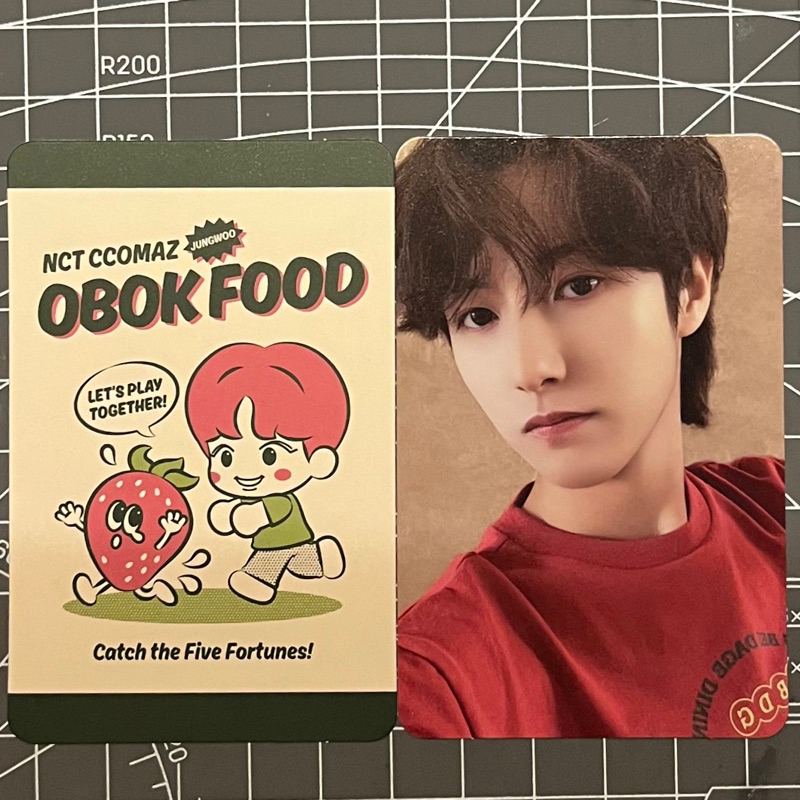 Pc RENJUN TC CCOMAZ ORANGE VER SELCA JUNGWOO Concept OBOK FOOD NCT ...