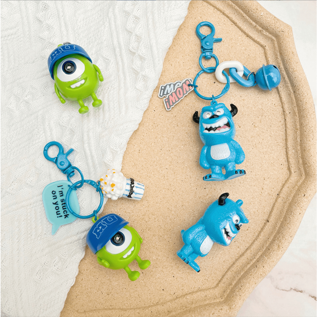 Gantungan Mike Wazowski Sullivan Key Chain/Key Chain (Monster ...
